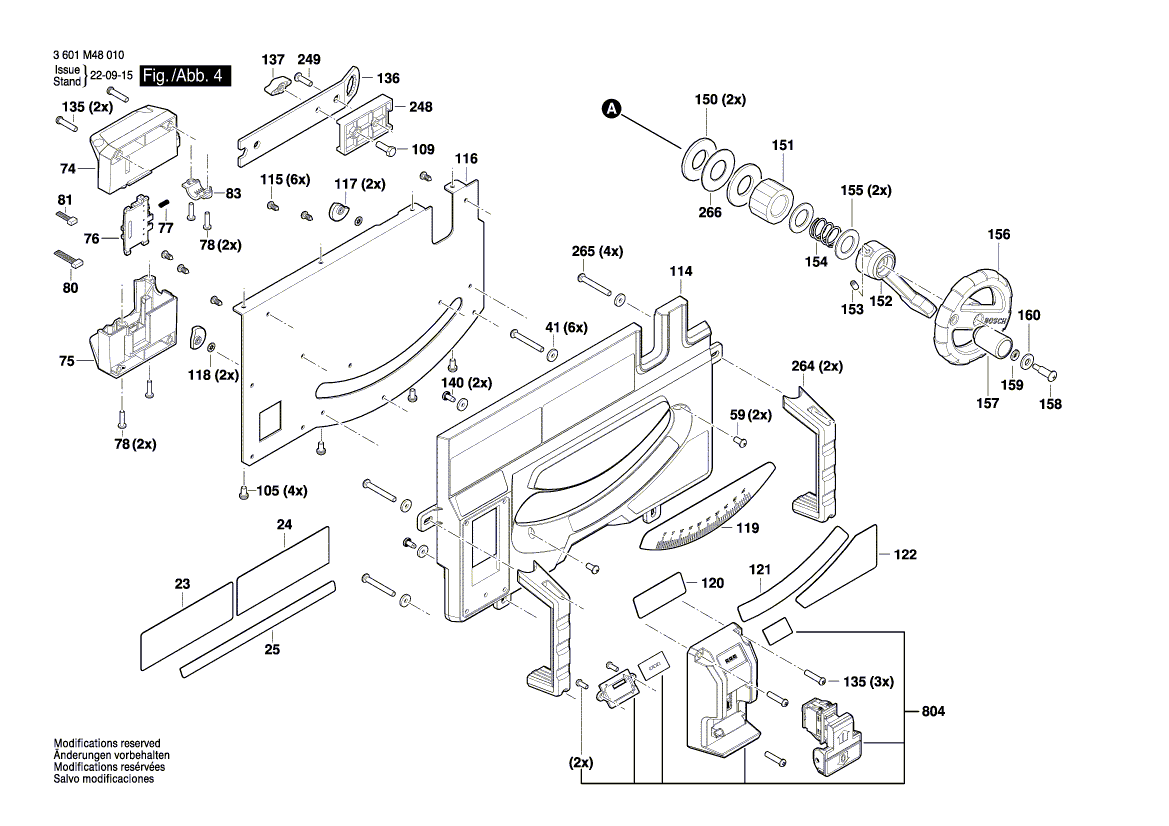 New Genuine Bosch 1609B07015 Warning Label